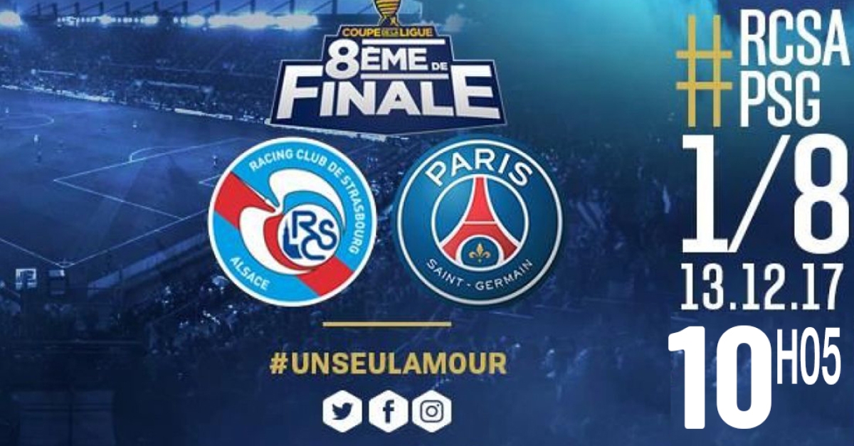 COUPE DE LA LIGUE : PSG / RCSA | FranceTvPro.fr